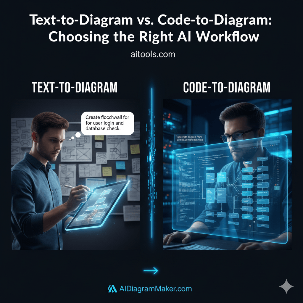 Text-to-Diagram vs. Code-to-Diagram: Which One Fits Your Workflow? — AI ...